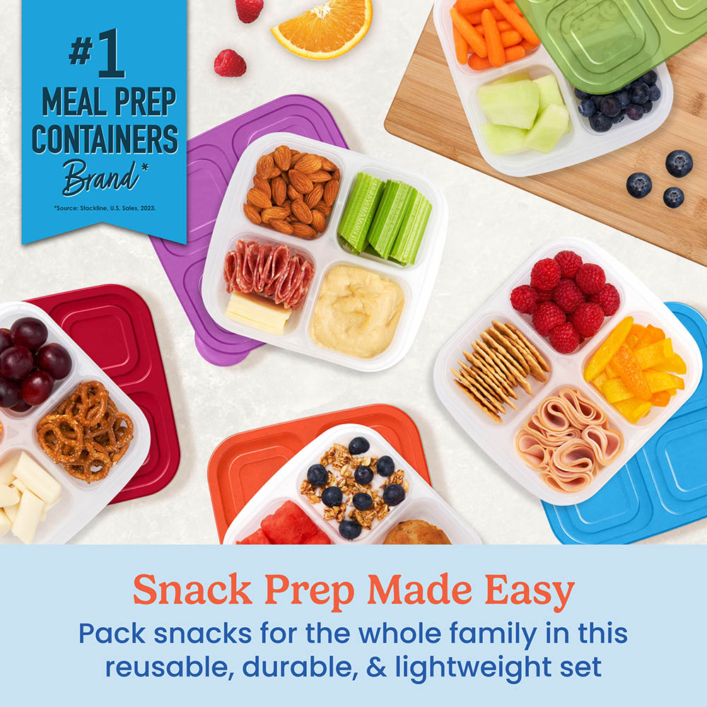 Bentgo® Easyboxes 4-Compartment Snack Containers 20-Piece Set