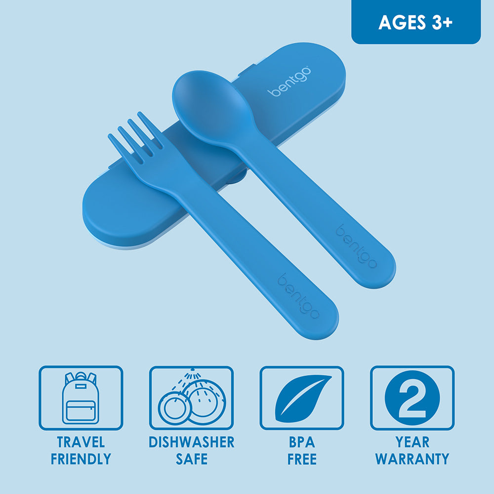 Bentgo® Kids Utensils Set | Lunch Box Utensils