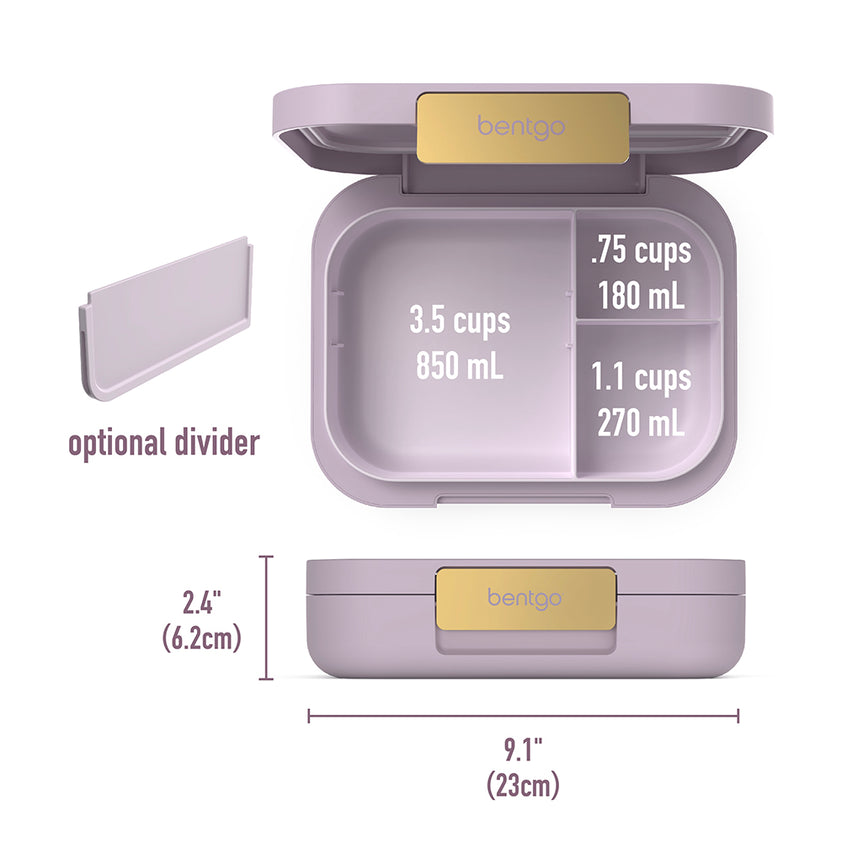 Bentgo® Modern Lunch Box & Snack Cup | Bento Lunch Box Bundle