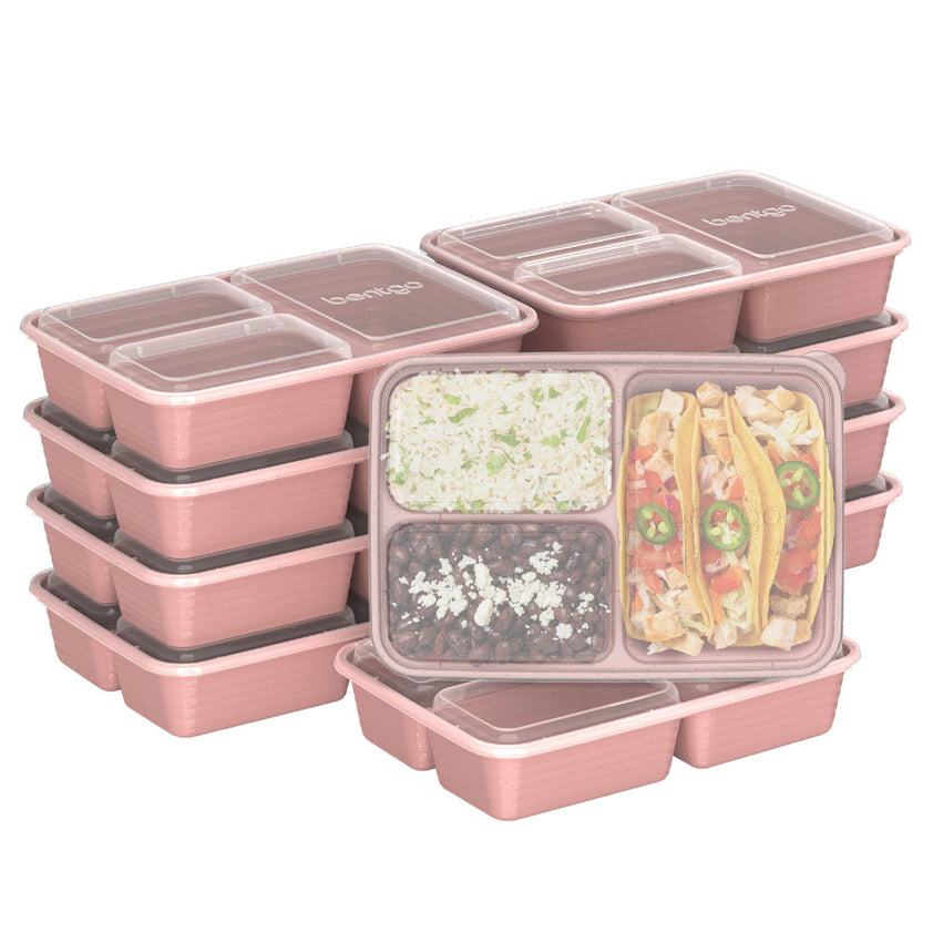 Bentgo® 3-Compartment Containers | Meal Prep Containers