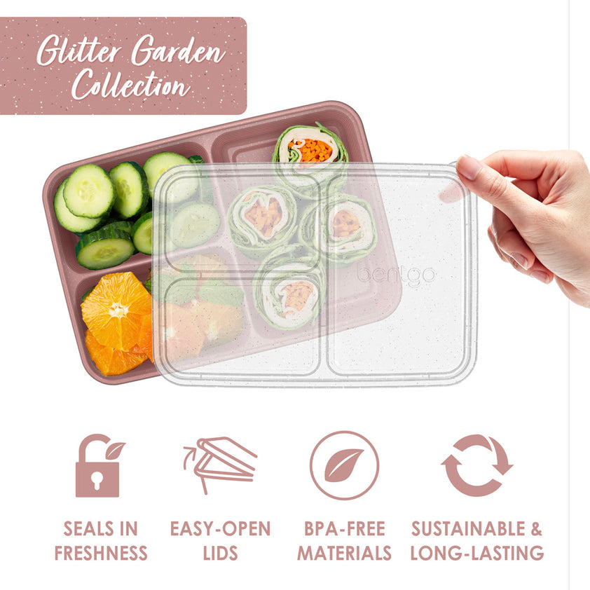 Bentgo® 3-Compartment Containers | Meal Prep Containers