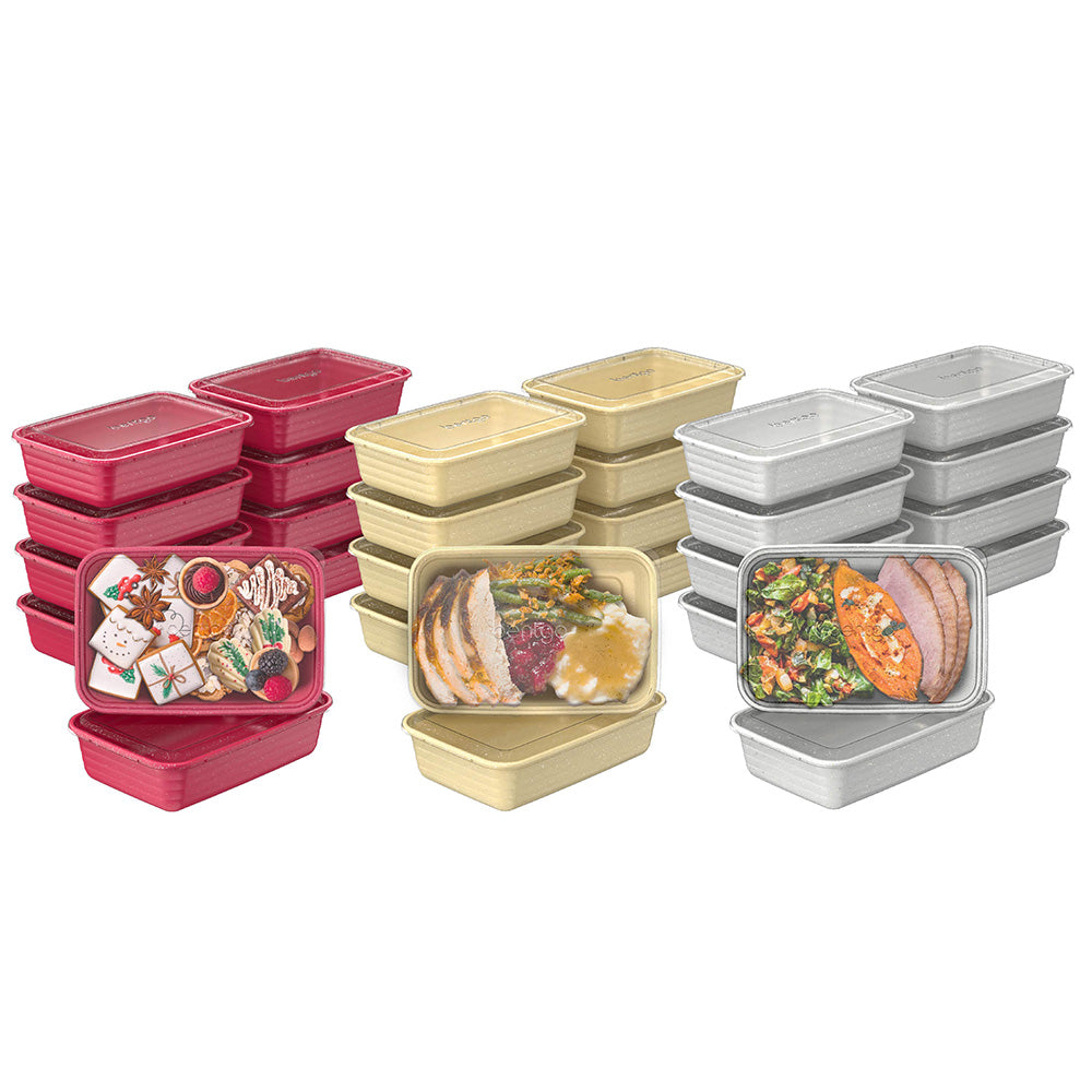 Bentgo® Prep 60-Piece Holiday Food Storage Set