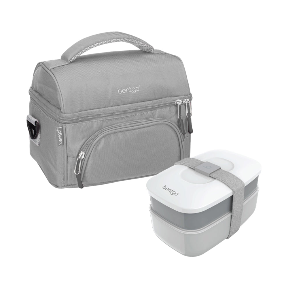 Bentgo® Classic Lunch Box & Deluxe Bag | Bento Box & Lunch Bag