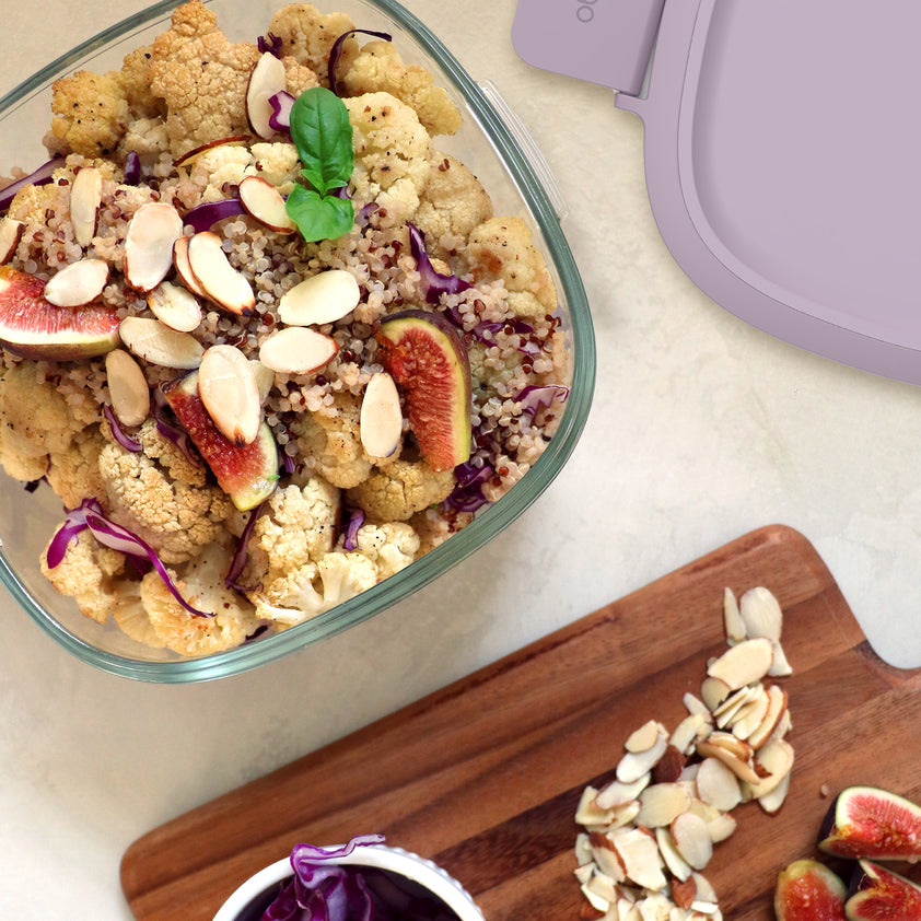 Bentgo® Glass Salad Container 2-Pack | Glass Salad Bowls