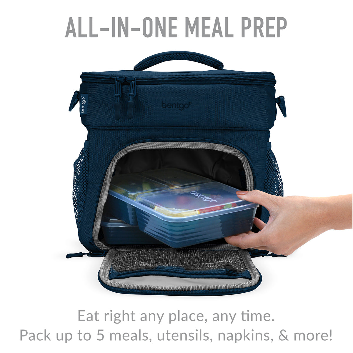 Bentgo® Prep Deluxe Bag & 60-Piece Meal Prep Container Set | Bentgo®