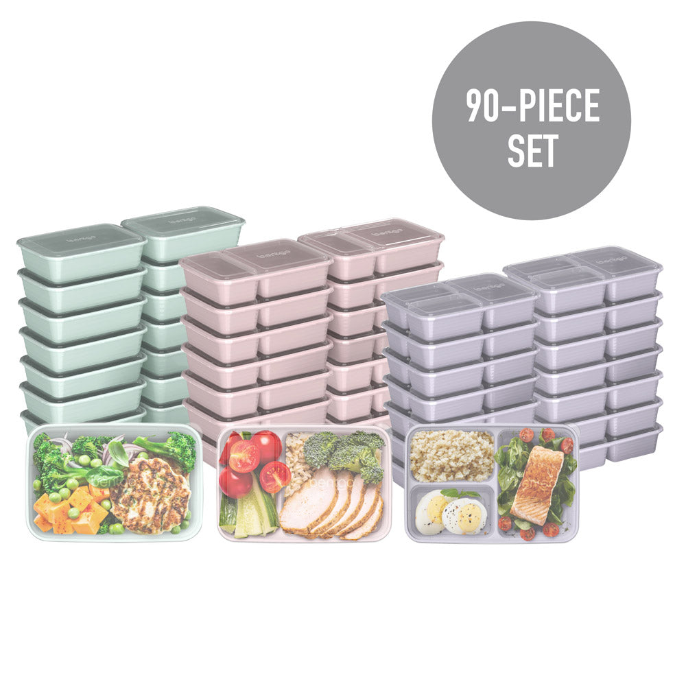 Bentgo® Prep 90-Piece Meal Prep Kit | Bentgo® Official Site