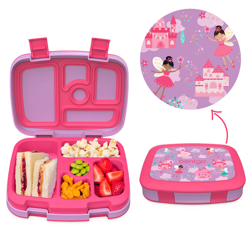 Bentgo® Kids Prints Lunch Box & Bag | Bento Box & Lunch Bag